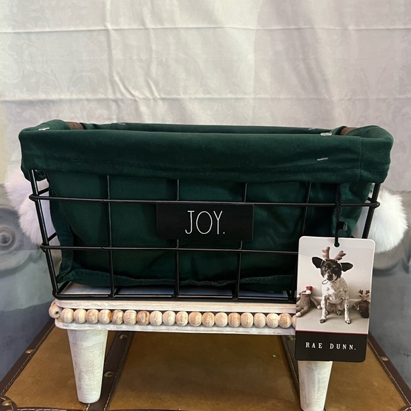 Rae Dunn | Storage & Organization | Rae Dunn Joy Basket With Liner ...